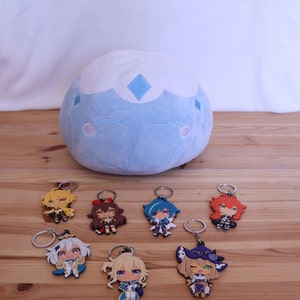Genshin Impact Pillow Slime Geo Pyro Anemo Cryo Electro - Etsy