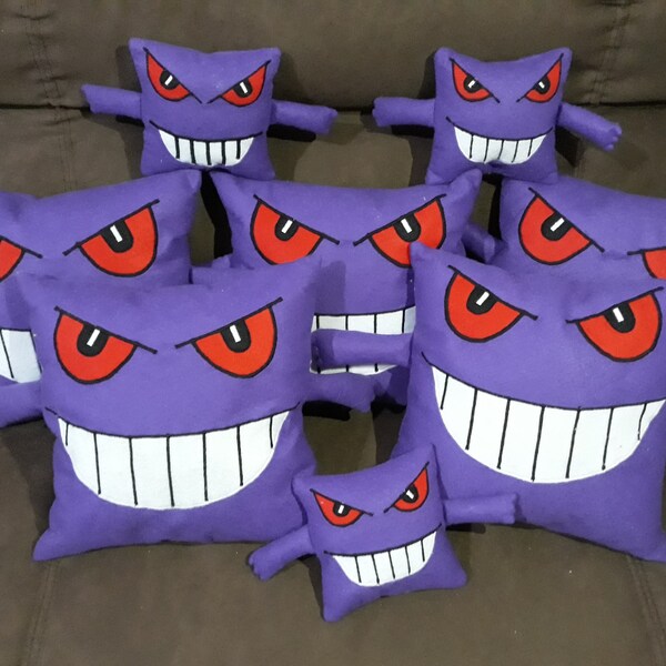 Gengar Pillow - Etsy