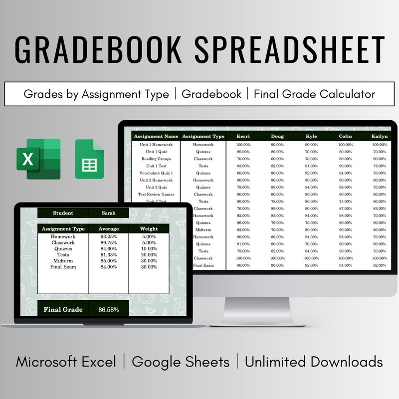 TheSpreadsheetGuys - Etsy