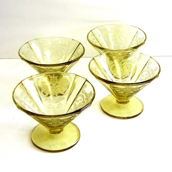 Madrid Pattern Amber Depression Federal Glass - Etsy