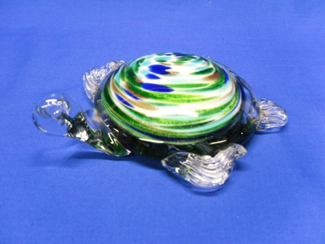 Hand Blown Glass Turtle From Dynasty Gallery Called Tidepool Turtle ...