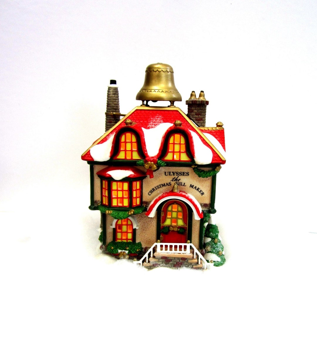 REDUCED Department 56 Ulysses the Christmas Bell Maker - Etsy