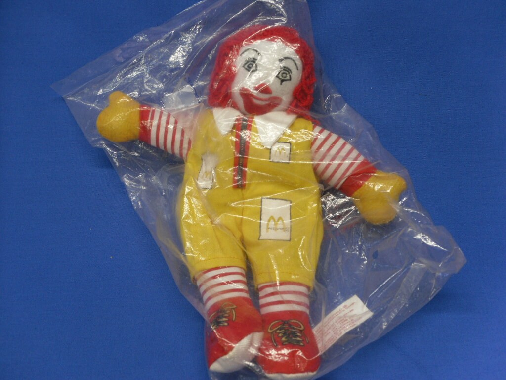 Vintage Ronald Mcdonald Doll in Original Packaging 1996 - Etsy