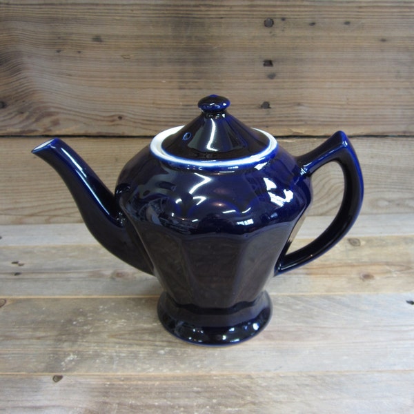 Blue Teapot - Etsy