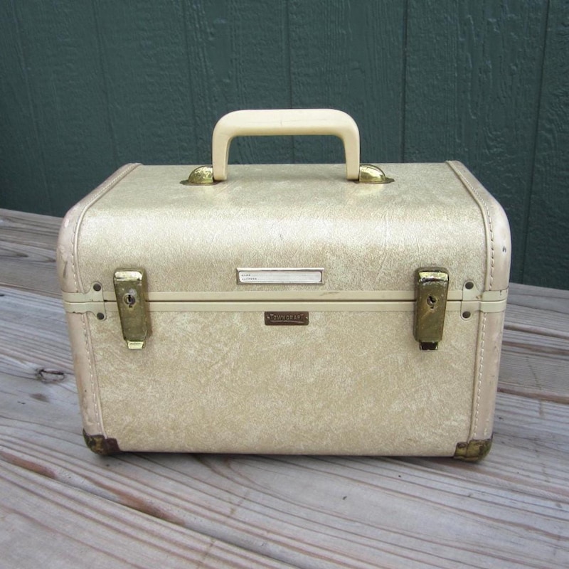 Vintage Train Case - Etsy