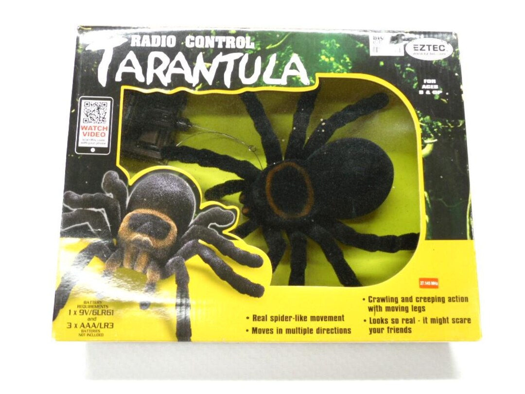Huge Remote Controlled Spider Creepy Remote Control Tarantula New in ...