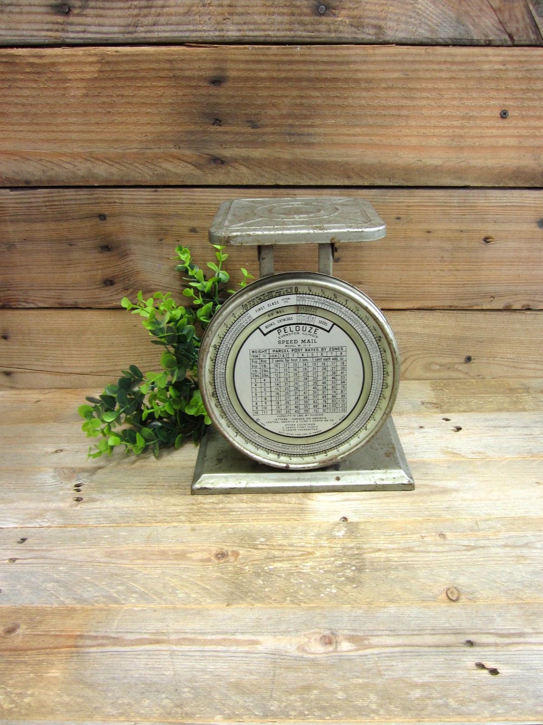 1940's Pelouze Mail Scale Vintage 10 LB Speed Mail Scale 1948 - Etsy