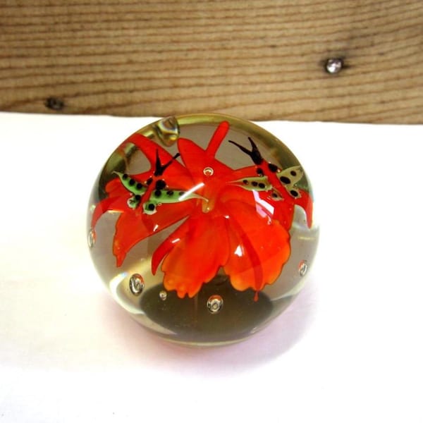 Flower Paperweight - Etsy