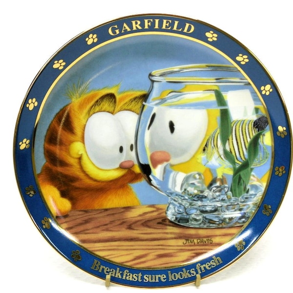 Garfield Plates - Etsy