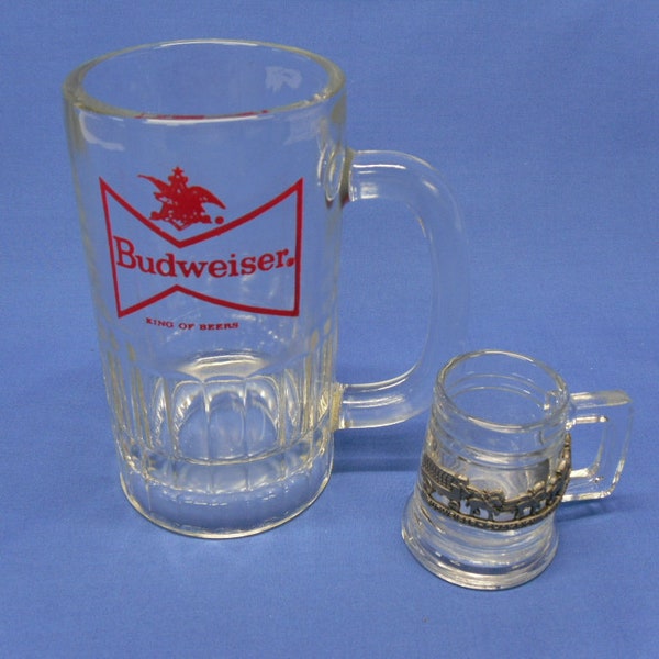 Budweiser Shot Glass - Etsy
