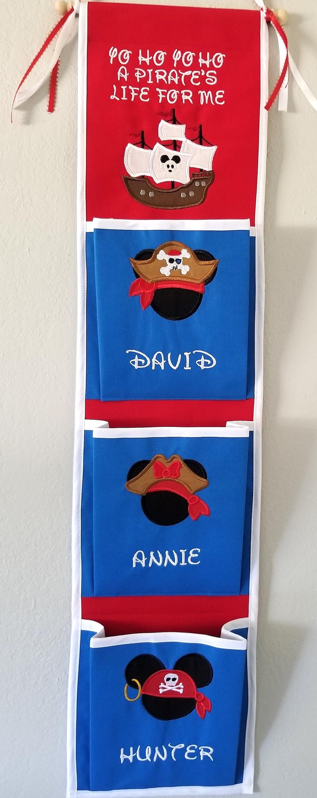 Disney Cruise Pirate Fish Extender 1, 2, 3, 4 or 5 Pocket - Etsy