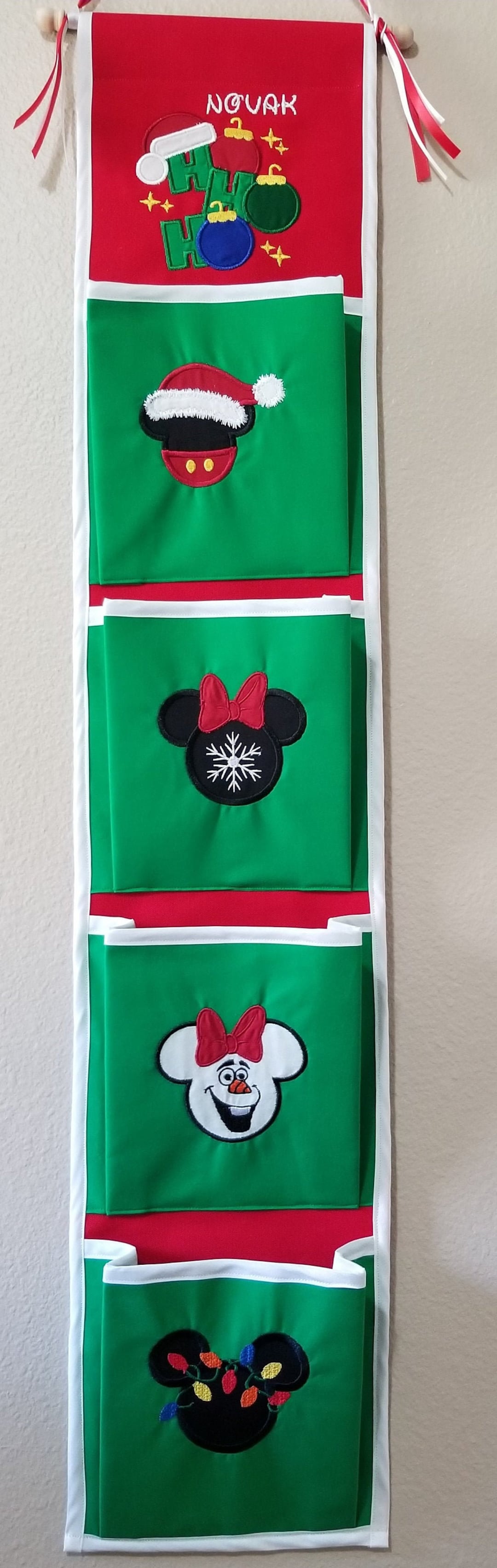 Disney Christmas Fish Extender 1, 2, 3, 4 or 5 Pocket - Etsy
