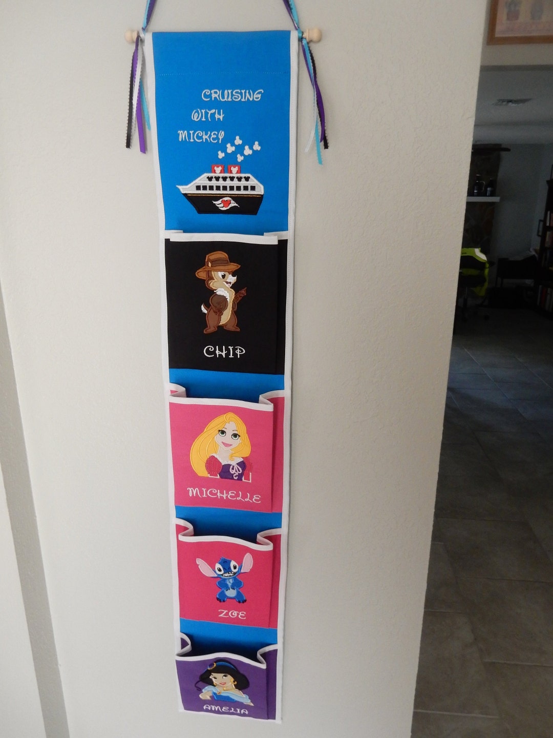 Disney Custom Fish Extender 1, 2, 3, 4 or 5 Pocket - Etsy