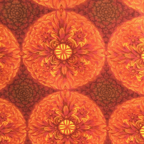 Camping Fabric Camping Crests by Retrorudolphs Camping - Etsy