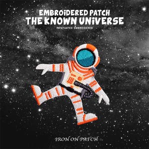 Space Embroidery Patch / Iron on Applique Patch/sky Embroideries Patch ...