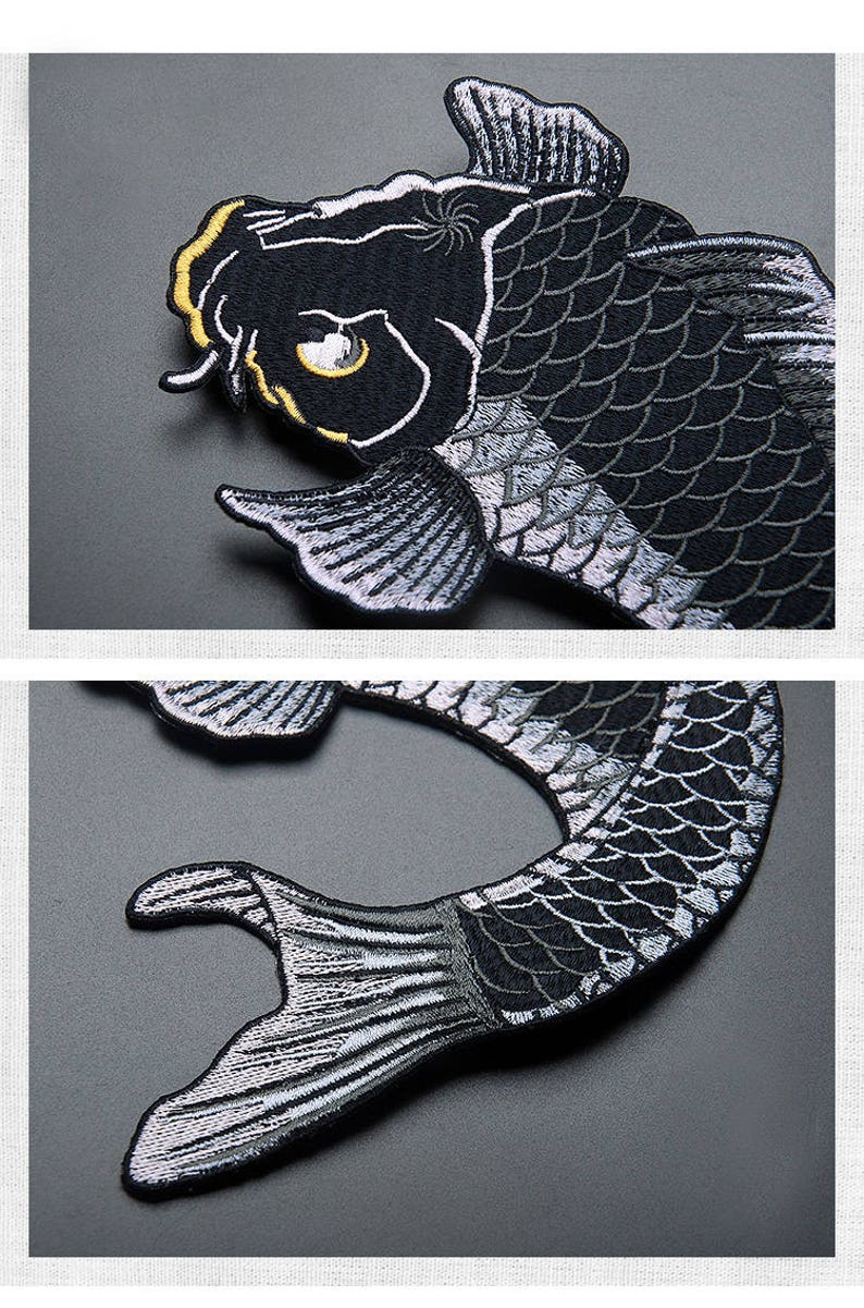 Carp Fish Patch/ Fish Embroidery Patch/ Iron on Applique - Etsy