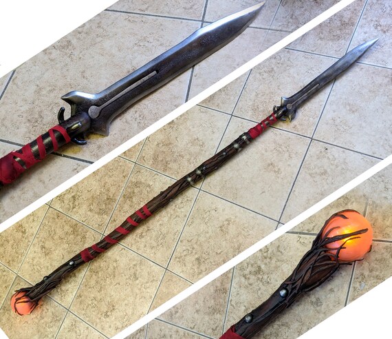 Mage Hawke staff from Dragon Age 2 | Etsy