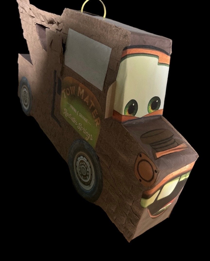 Tow Truck Pinata 24" by 14" - Etsy