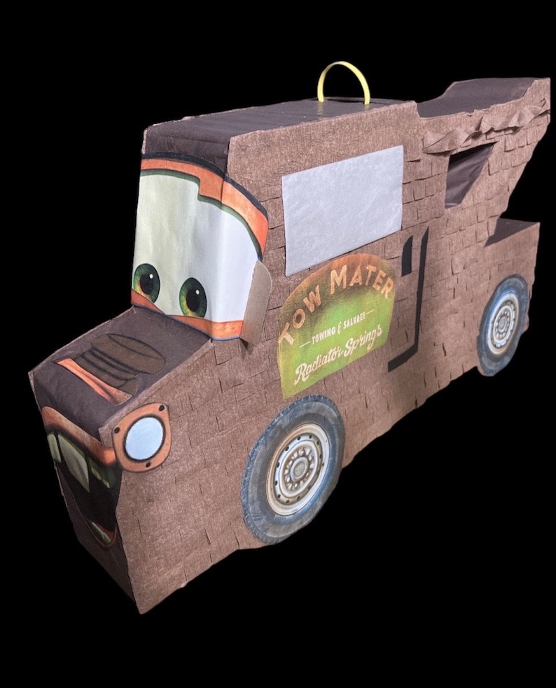 Tow Truck Pinata 24" by 14" - Etsy