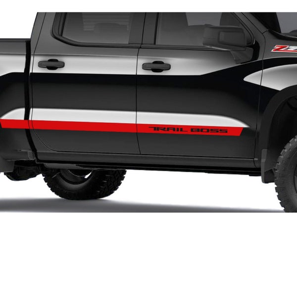 Chevy Trail Boss Decals - Etsy