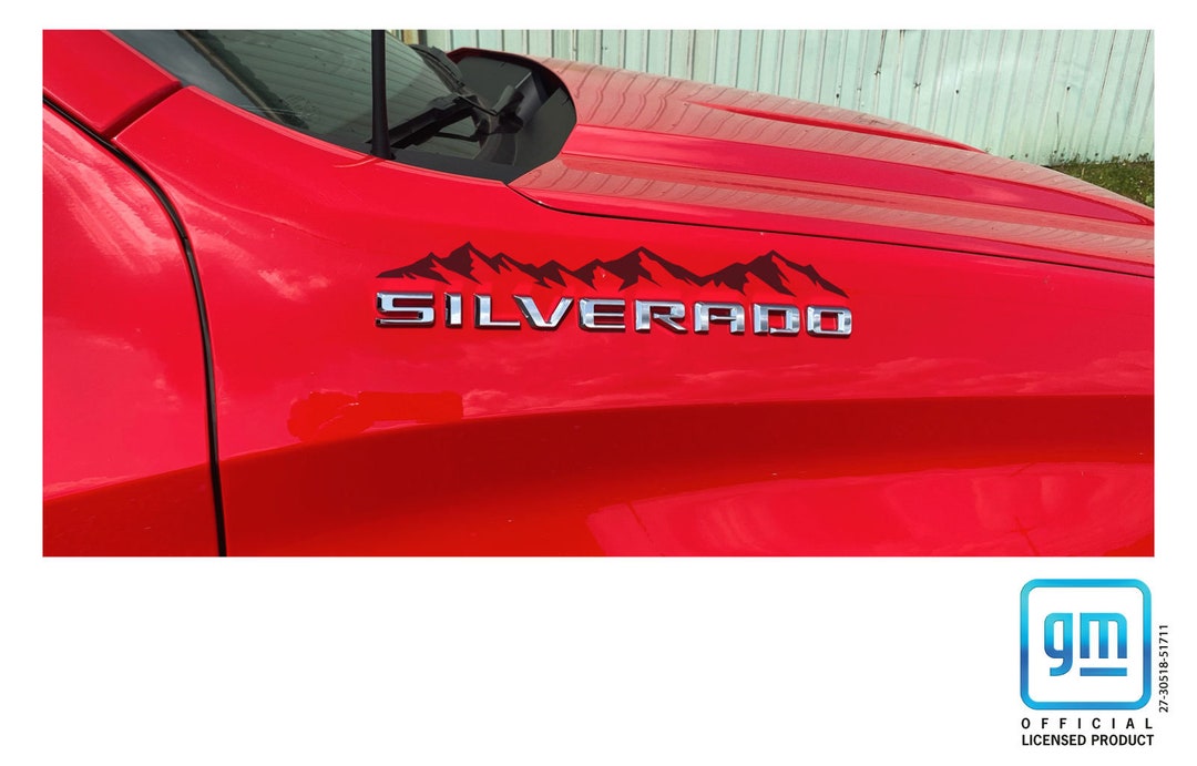 2019 2020 2021 2022 2023 2024 Chevy Silverado 1500 Matte Black Mountain ...