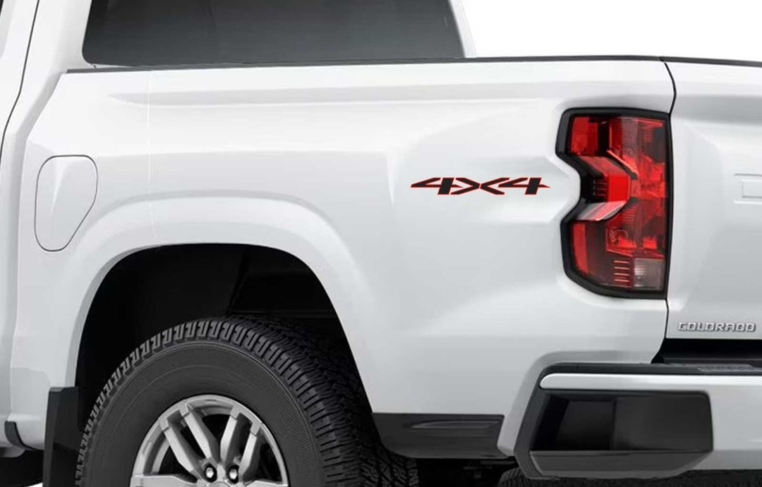 2023 2024 Chevy Colorado LT WT 4X4 Redline Edition Bed Side Decal ...