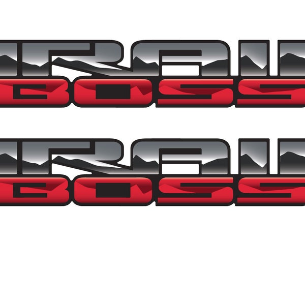 Trail Boss Truck Decal - Etsy