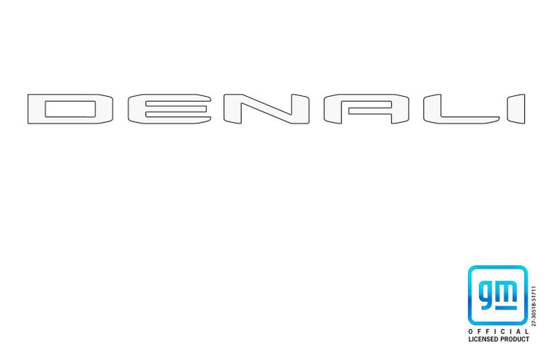 2023-2026 GMC Canyon White Denali Windshield Banner Decal - Etsy