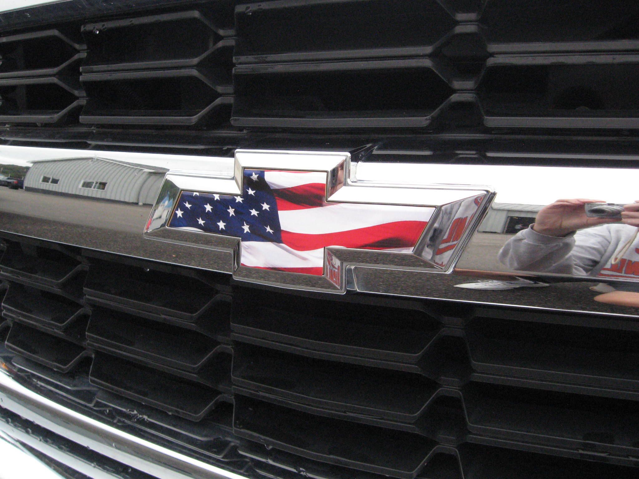2014 2015 2016 2017 2018 Chevy Silverado 1500 American Flag Grille and ...