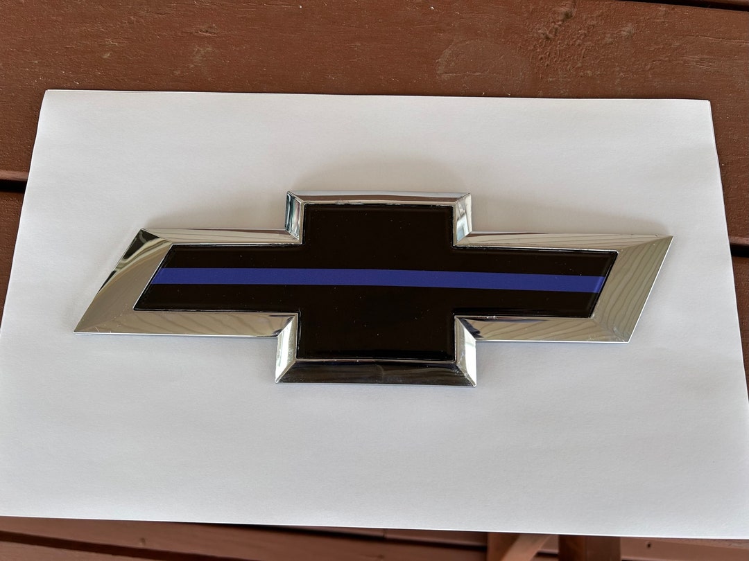 2007 Thru 2018 Chevy Silverado Colorado Thin Blue Line Grille ...