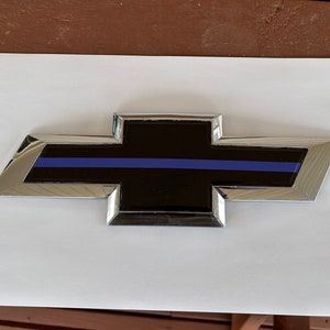 2007 Thru 2018 Chevy Silverado Colorado Thin Blue Line Grille ...