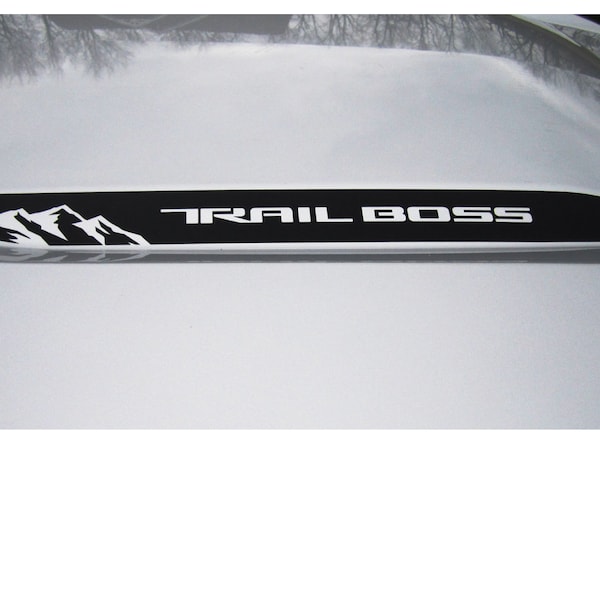 Trail Boss Hood Decal - Etsy