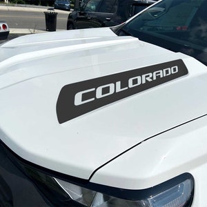 2023-2026 Chevy Colorado WT LT Z71 Trail Boss Matte Black Colorado Hood ...