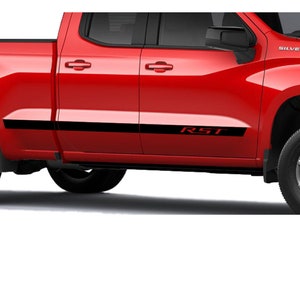 2019 2020 2021 2022 23 24 Chevy Silverado Crew Cab Double Cab RST Gloss ...