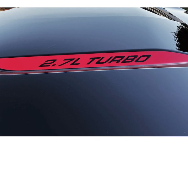 Turbo Hood Decals - Etsy