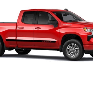 2019 2020 2021 2022 23 24 Chevy Silverado Crew Cab Double Cab RST Gloss ...