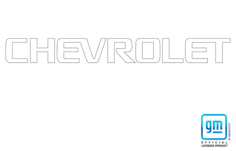 2015-2026 Chevy Colorado White Chevrolet Windshield Banner Decal - Etsy