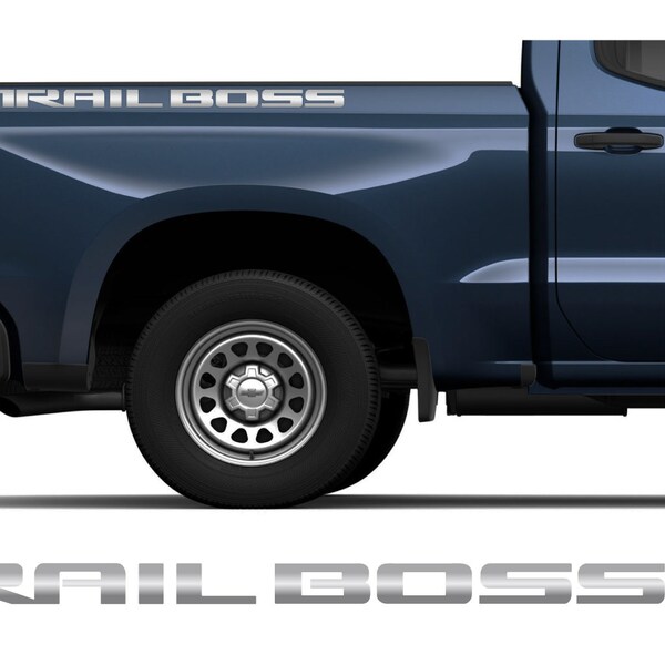 Chevy Silverado Trail Boss Stickers - Etsy