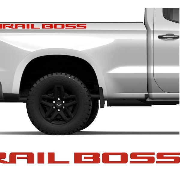 Chevy Trail Boss Decals - Etsy
