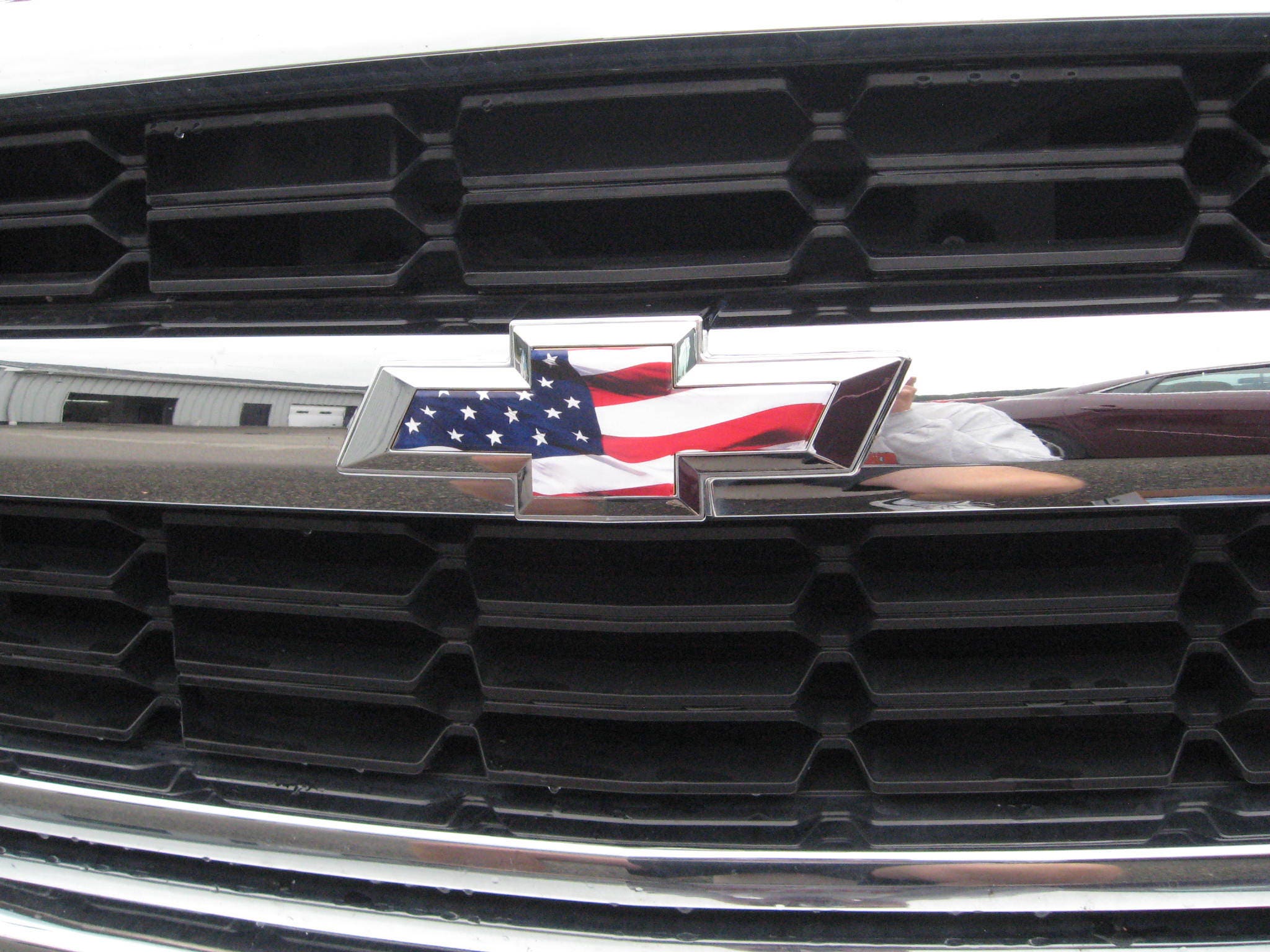 2014 2015 2016 2017 2018 Chevy Silverado 1500 American Flag Grille and ...