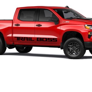 2019 2020 2021 2022 23 Chevy Silverado Crew Cab Trail Boss Matte Black ...