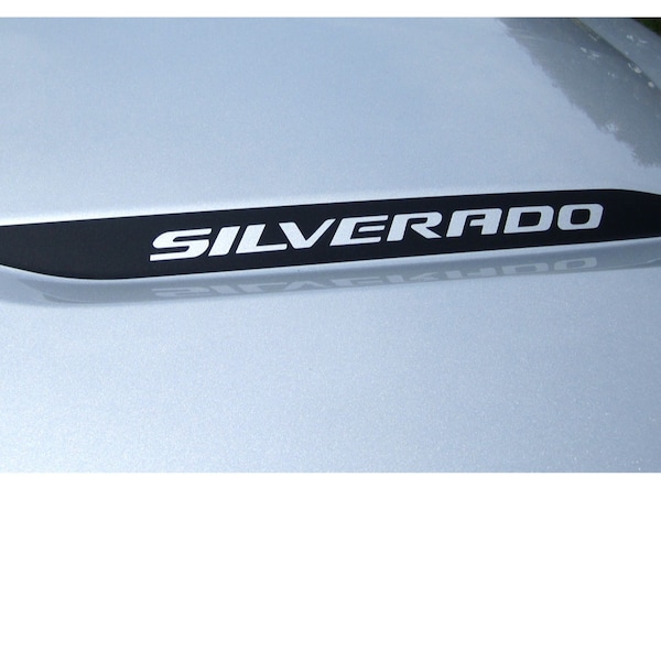 Silverado Hood Decal - Etsy