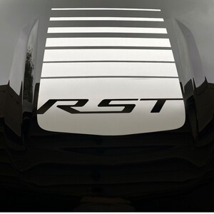 2019 2020 2021 2022 2023 2024 Chevy Silverado 1500 Silver RST Stripes ...