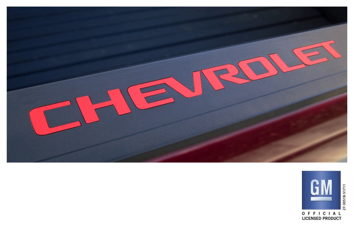 2014 2015 2016 2017 2018 Chevy Silverado CHEVROLET Bed Rail | Etsy