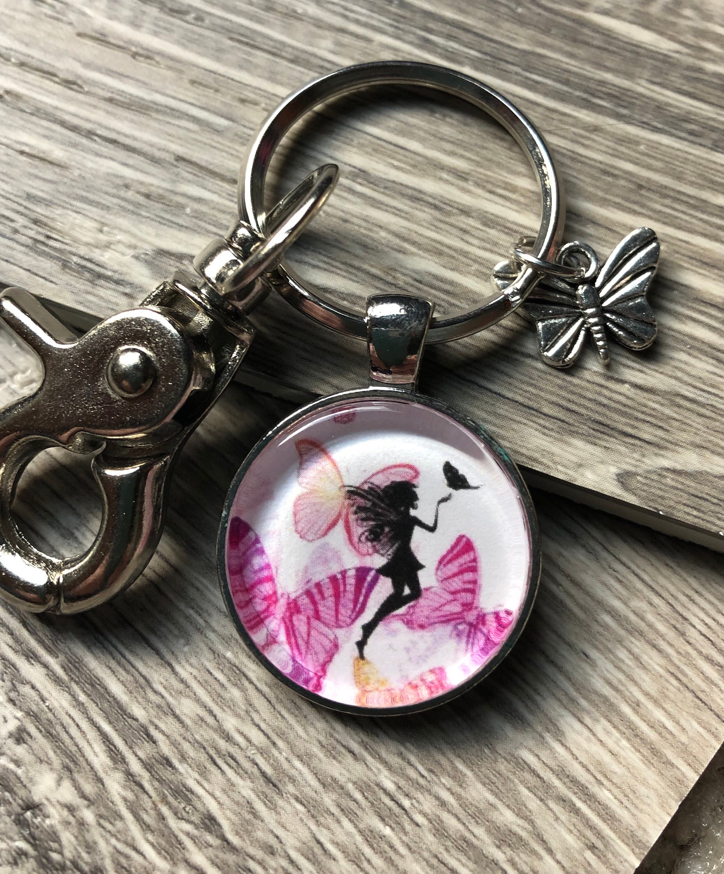 Fairy Key Chain Butterfly Keychain Spiritual Gift Butterfly - Etsy UK