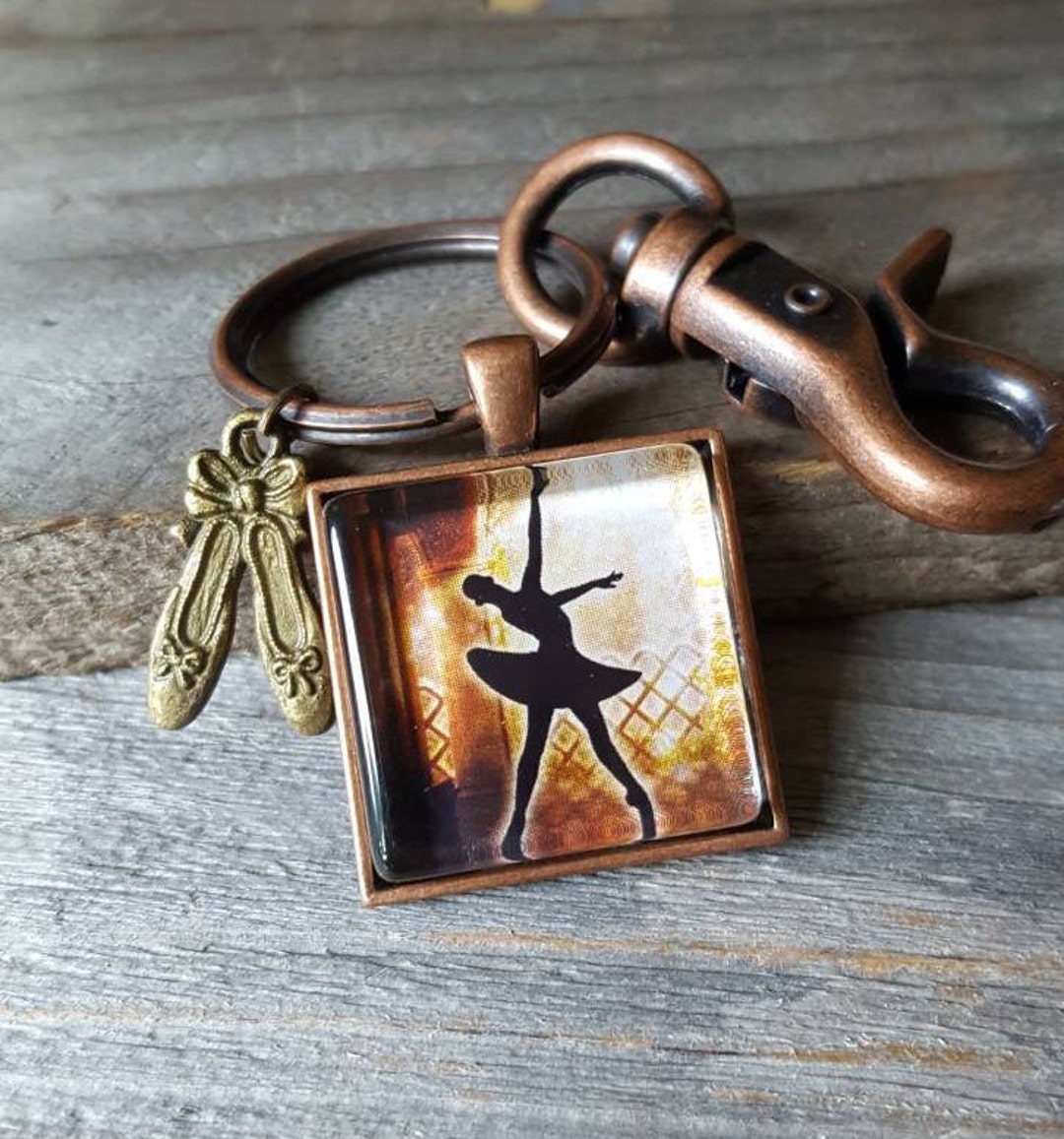 Dancer Key Chain, Ballet Key Chain, Gift for Dancer, Dance Mom, Ballet ...