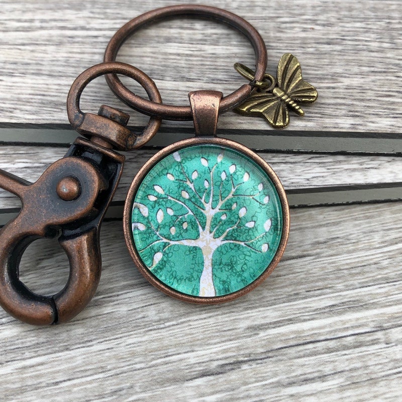 Nature Keychain - Etsy
