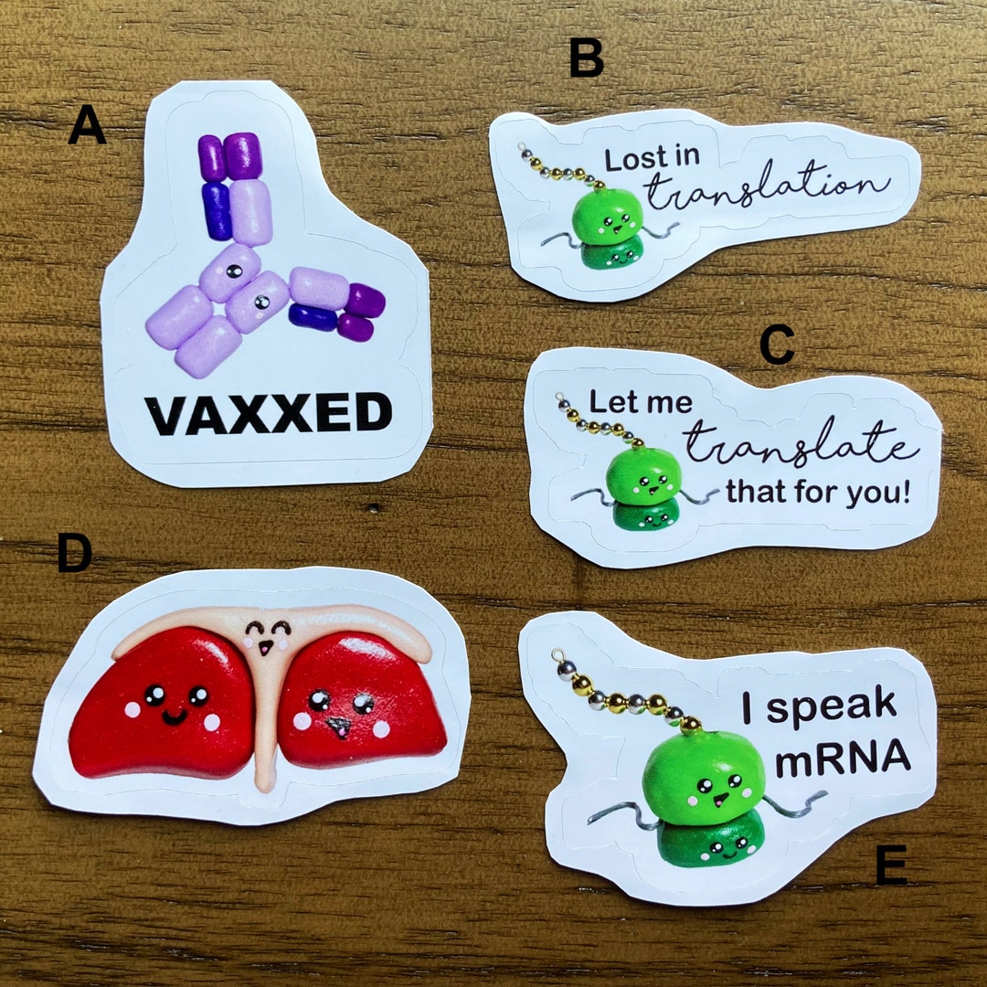 STICKERS Molecular Biology, Liver, Antibody, Lab Week / Microbiologist ...