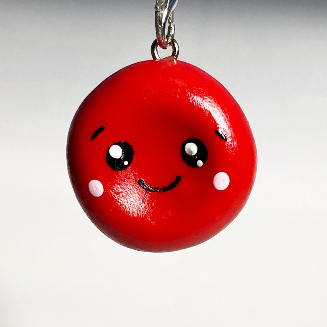 Red Blood Cell Charm, Ornament, Hematologist / Pathologist / Doctor ...