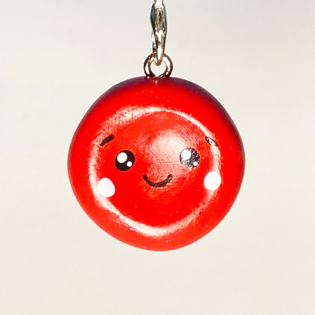 Red Blood Cell Charm, Ornament, Hematologist / Pathologist / Doctor ...